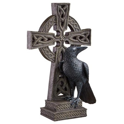 Design Toscano Never-ending Darkness Celtic Raven Statue : Target