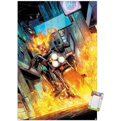 Trends International Marvel Ghost Rider - Ghost Rider #18 Unframed Wall ...