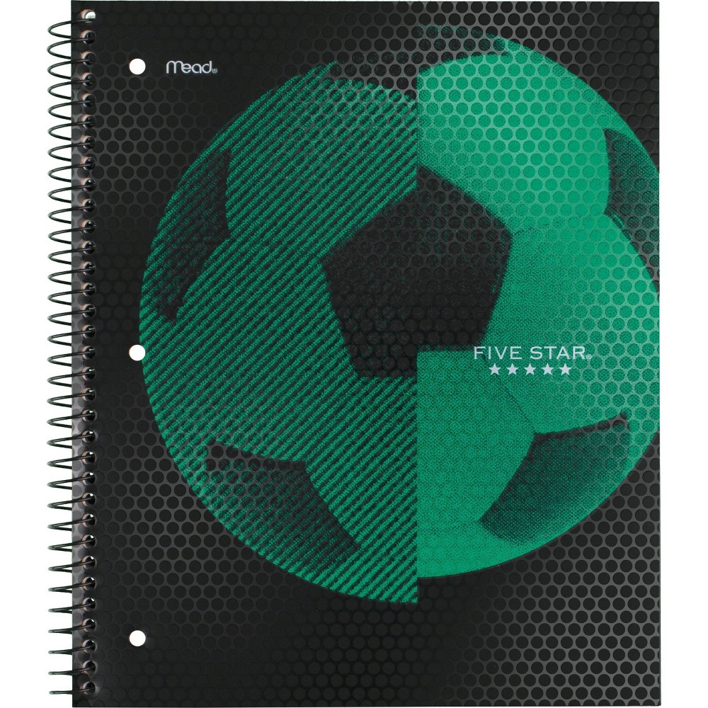 UPC 038576854413 - Five Star Wide Ruled 1 Subject Sport Spiral Notebook ...