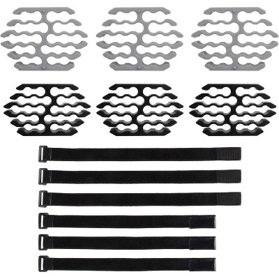 Impresa Cable Organizer Kit, 6 Cable Straps & Inserts, Wire Organizers ...