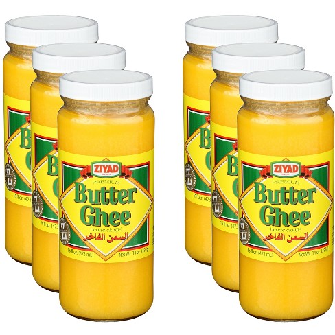 Ziyad Butter Ghee Pure Clarified - Case Of 6 - 16oz : Target