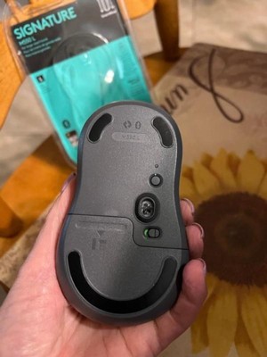 Logitech Signature M550 Wireless Mouse - Large - Graphite : Target