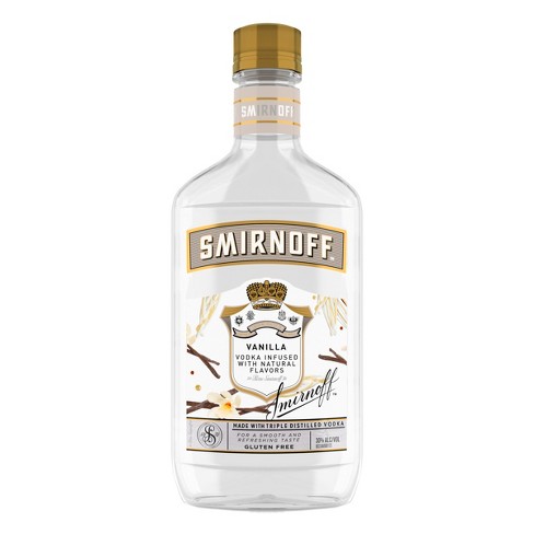 Smirnoff Vanilla Flavored Vodka - 375ml Plastic Bottle : Target