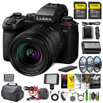 Panasonic Lumix S5ii Mirrorless Camera With 20-60mm F3.5-5.6-l Mount ...