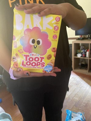 Bark Fruity Toot Loops Mixed Berry Flavor Blend Crunchy Dog Treats ...