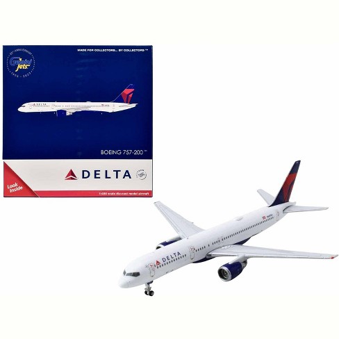 Boeing 757-200 Commercial Aircraft "delta Air Lines" White With Red And ...