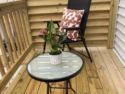 Folding Round Patio Accent Table - Room Essentials™ : Target