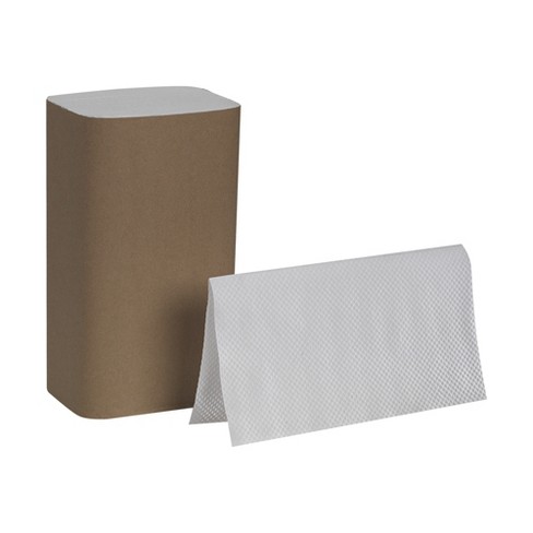 Pacific Blue Basic Single-fold Paper Towel, White, 250 Towels, 16 Packs ...