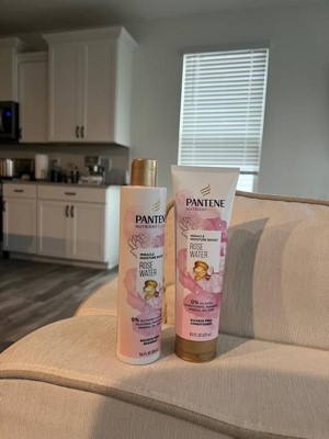 Pantene Sulfate Free Rose Water Shampoo And Conditioner Dual Pack ...
