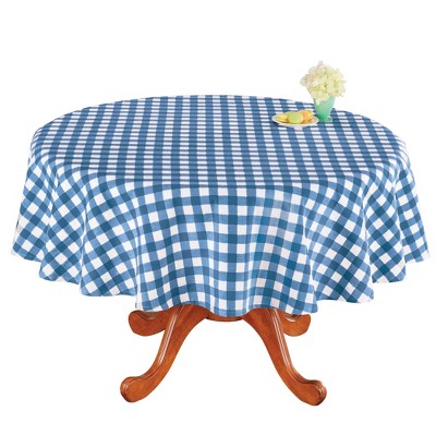 Collections Etc Machine Washable Buffalo Check Cotton Tablecloth 70 ...
