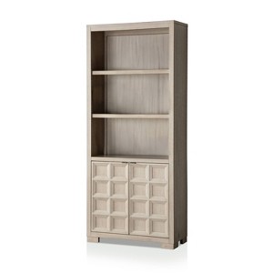 Furniture of America Flonnin 78.5" Tall Modern Classic 3 Shelf Standard ...