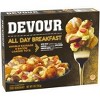 Devour Frozen All Day Breakfast Double Sausage And Bacon Loaded Tots ...
