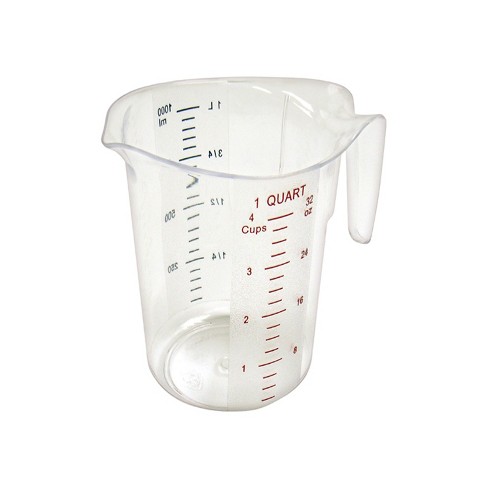 Winco Measuring Cup With Color Graduations, Polycarbonate : Target