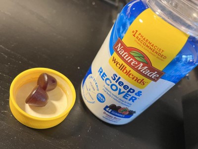 Nature Made Wellblends Sleep And Recover Sleep Aid Gummies With ...