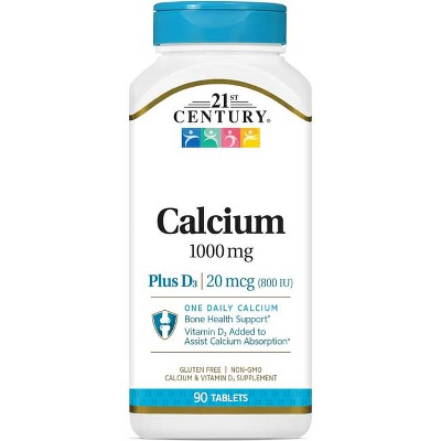 21st Century Calcium 500 + D3, 400 Tablets : Target