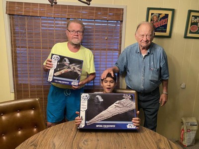 4d Build - Star Wars Deluxe Imperial Star Destroyer Model Kit Puzzle ...