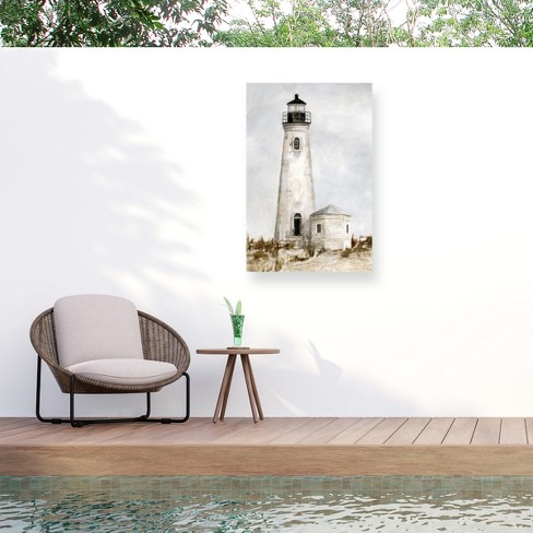 Trademark Fine Art - Ethan Harper 'rustic Lighthouse I' Outdoor All ...