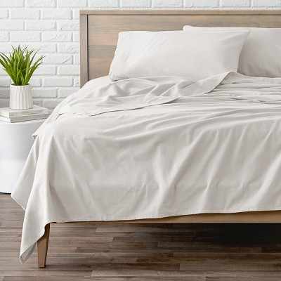 Full Xl Black 6pc Microfiber Sheet Set By Bare Home : Target
