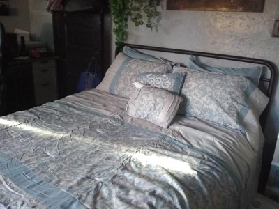 8pc King Casey Embroidered Comforter Set Neutral - 510 Design : Target