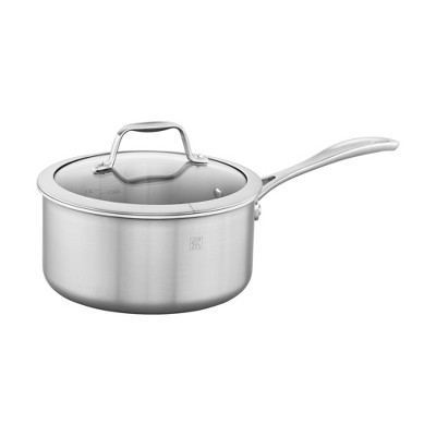 Kitchenaid 3qt 3-ply Blasé Stainless Steel Induction Saucepan With Lid ...