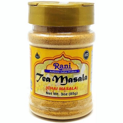 Tea (chai) Masala, Indian 6 Spice Blend - 3oz (85g) - Rani Brand ...