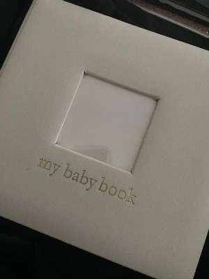 Pearhead Linen Babybook : Target