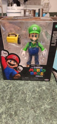 Nintendo The Super Mario Bros. Movie Luigi Figure With Flashlight ...