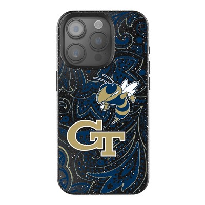 Keyscaper Georgia Tech Yellow Jackets Paisley Bling Phone Case For ...