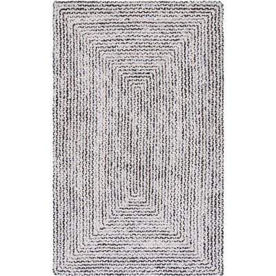 Braided Brd260 Hand Braided Area Rug - Black/navy - 8'x10' - Safavieh ...