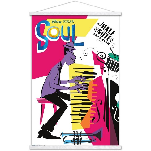 Trends International Disney Pixar Soul - Half Note Magnetic Framed Wall ...