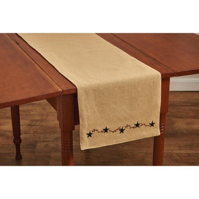 Park Designs Burlap Star Table Runner - 54"l : Target