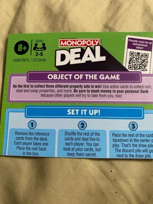 Monopoly Deal Refresh Game : Target