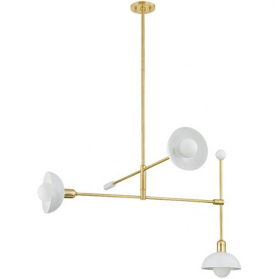 Mitzi Asa 1 - Light Flush Mount In Aged Brass : Target