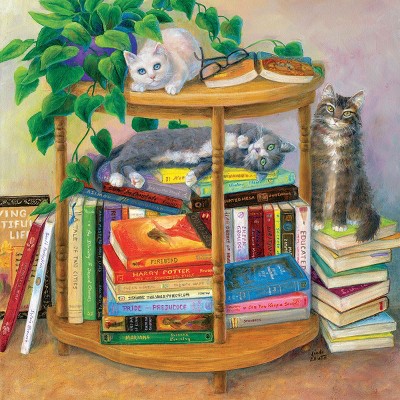 Sunsout Bookish 500 Pc Jigsaw Puzzle 31653 : Target