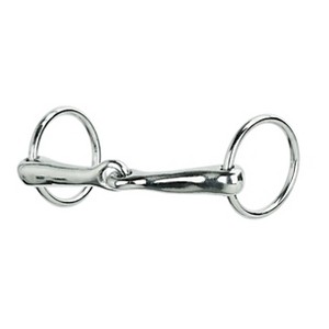 Weaver Leather Pony Snaffle Bit - Nickel Plated Steel, 4" Mouth, 1.75 ...
