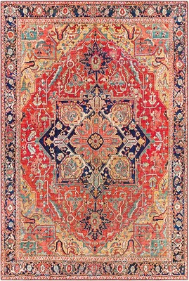 Mark & Day Maren 2'3"x3'9" Rectangle Woven Indoor Area Rugs Brick Red ...