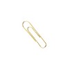 Acco Paper Clips Metal Wire Jumbo 1 3/4" Gold Tone 50/box 72532 : Target