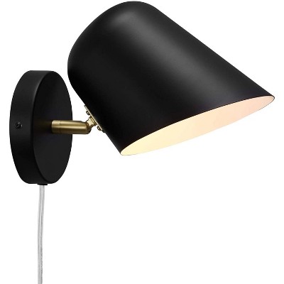 Access Lighting Eames 1 - Light Swing Arm Lamp In Black/antique Brushed ...