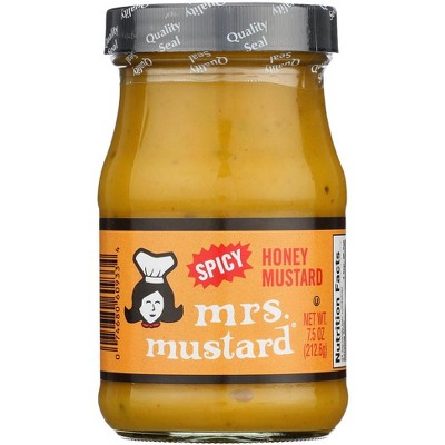Mister Mustard Original Hot Mustard - Case Of 6/7.5 Oz : Target