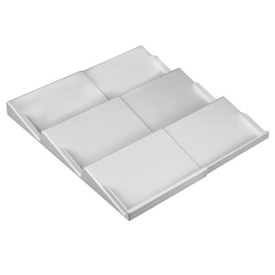 mDesign Expandable Plastic Spice Rack Drawer Insert, 3 Tiers : Target