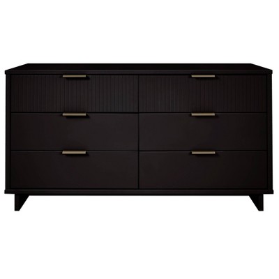 Granville Modern 3 Drawer Standard Dresser Sage Green - Manhattan ...