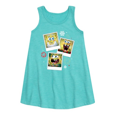 Spongebob Squarepants Christmas Photo Collage - Turquoise - 2t : Target