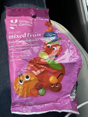 Mixed Fruit Flavored Snacks 3.5oz/1ct - Good & Gather™ : Target