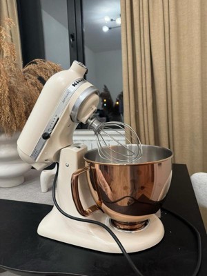 Kitchenaid 5qt 10-speed Stand Mixer With Copper Bowl Fresh Linen ...