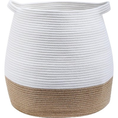 Home-complete Xl Woven Rope Basket Natural : Target