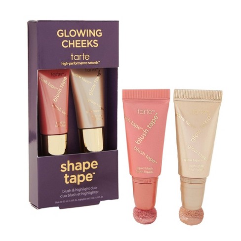 Tarte Glowing Cheeks Blush And Highlight Cosmetic Set - Pink & Pearl ...