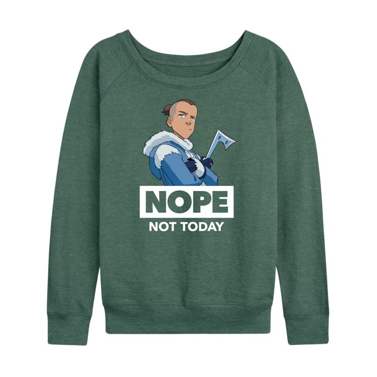 Women's Avatar - The Last Airbender Sokka Nope Lightweight French Terry ...