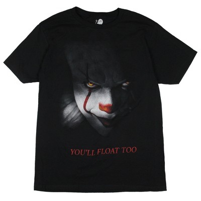 It Chapter 2 Pennywise Screengrab Collage Men's Heather Gray Crew Neck ...