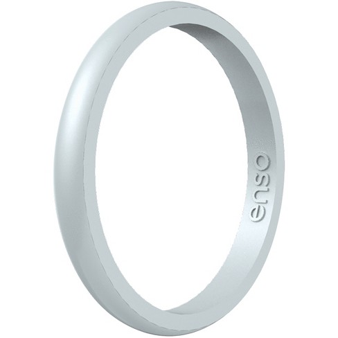 Enso Rings Halo Elements Series Silicone Ring - 11 - Diamond : Target