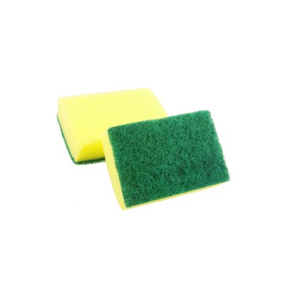 Unique Bargains Kitchen Cleaning Soft Non-scratch Scouring Sponge Pads ...